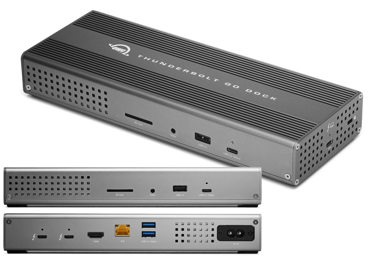 電源内蔵のThunderboltドックが出る：OWC Thunderbolt Go Dock – mono-logue