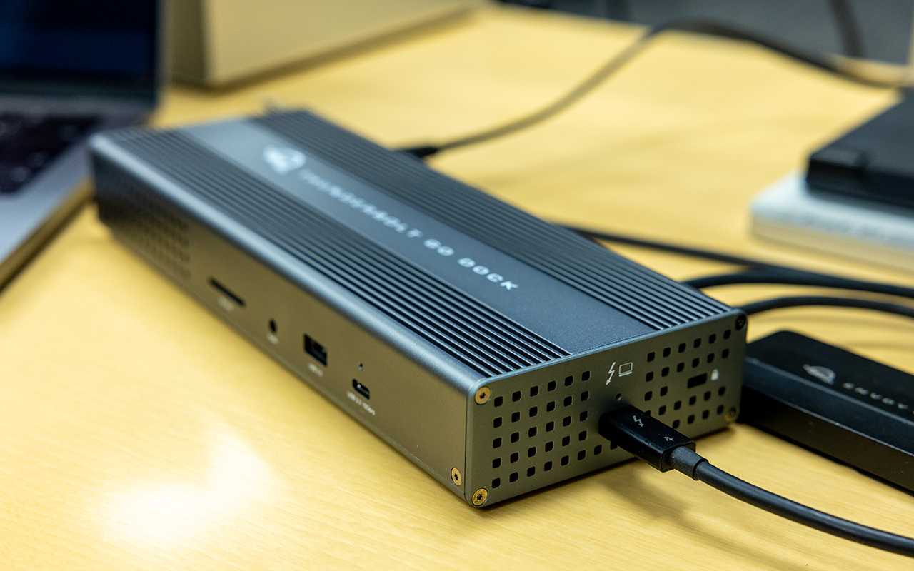 電源内蔵でフル仕様のサンダーボルトドック：OWC Thunderbolt Go Dock – mono-logue