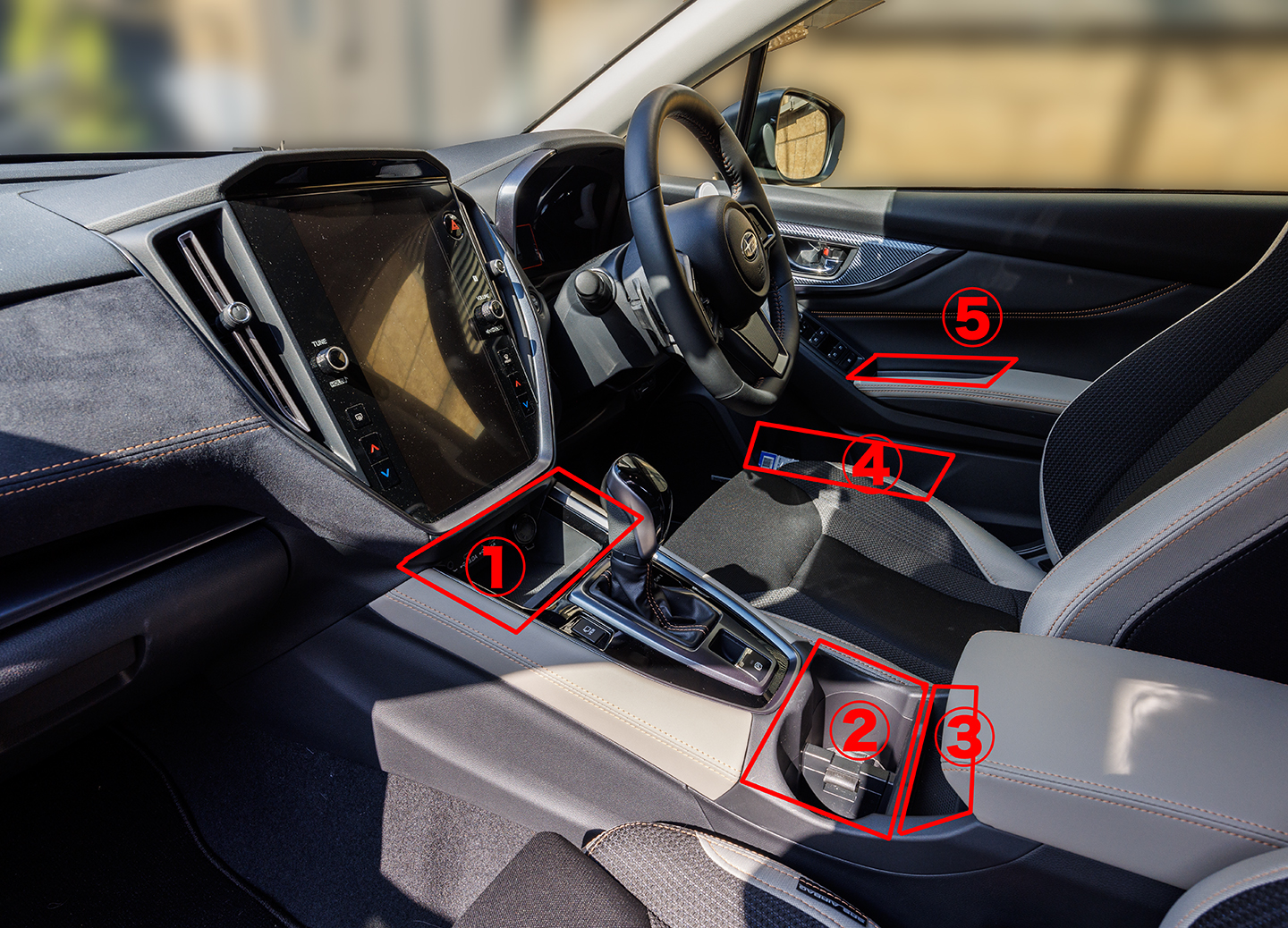 SUBARUレイバックのスマホ置き場問題：iPhone – mono-logue