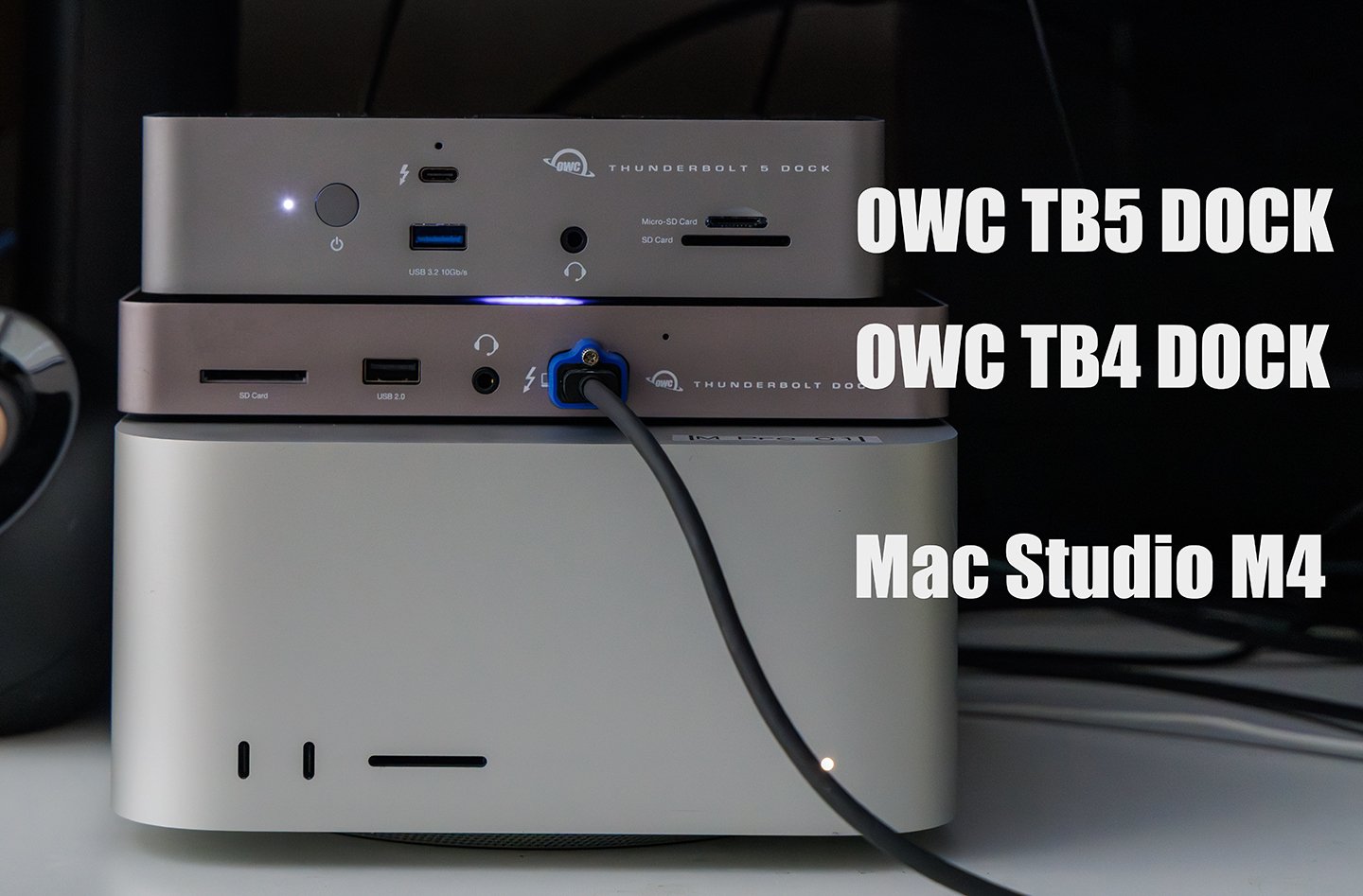 OWC Thunderbolt 5 DOCK レビュー：TB4とTB5の差 – mono-logue